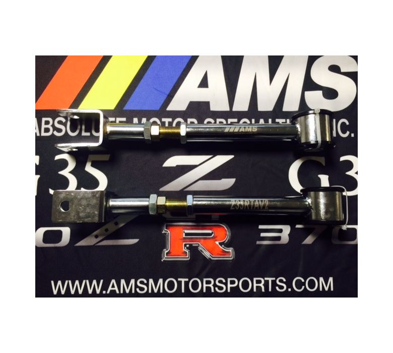 AMS 350Z/ G35 Chrom V2 REAR CAMBER ARMS