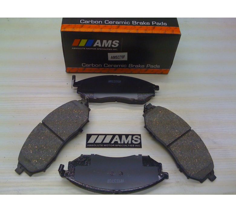 AMS CARBON-CERAMIC BRAKE PADS FRONT 370Z (NON-SPORT PKG)