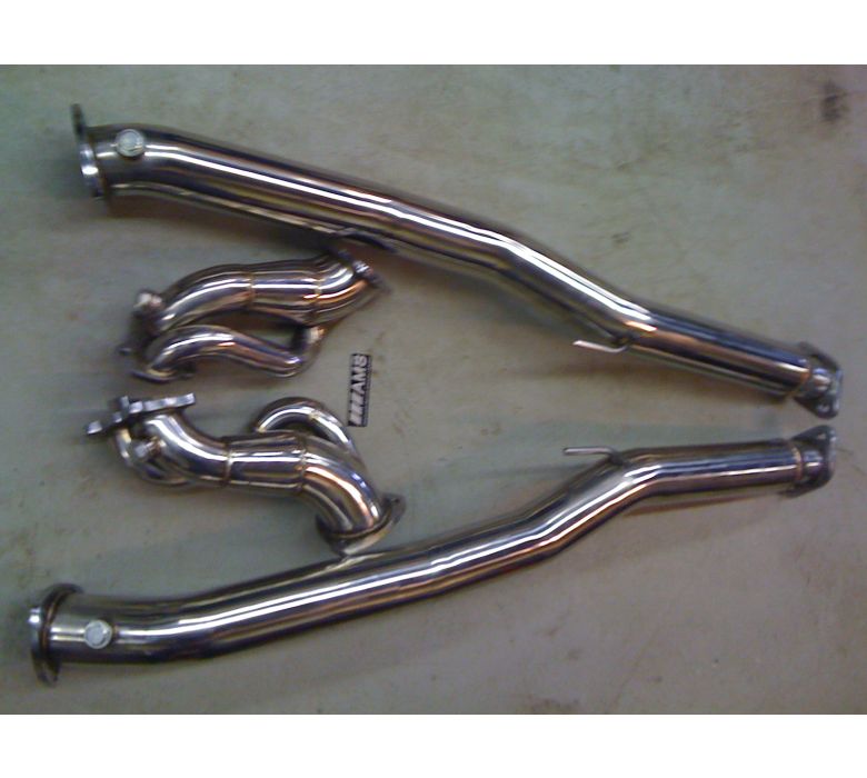 AMS 3" DOWN-PIPE AND 3"-2.5" NON-RESONATED TEST-PIPE COMBO