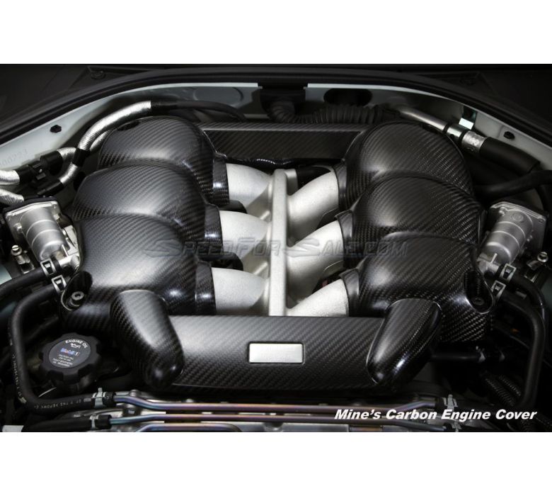 MINE'S CARBON FIBER ENGINE COVER