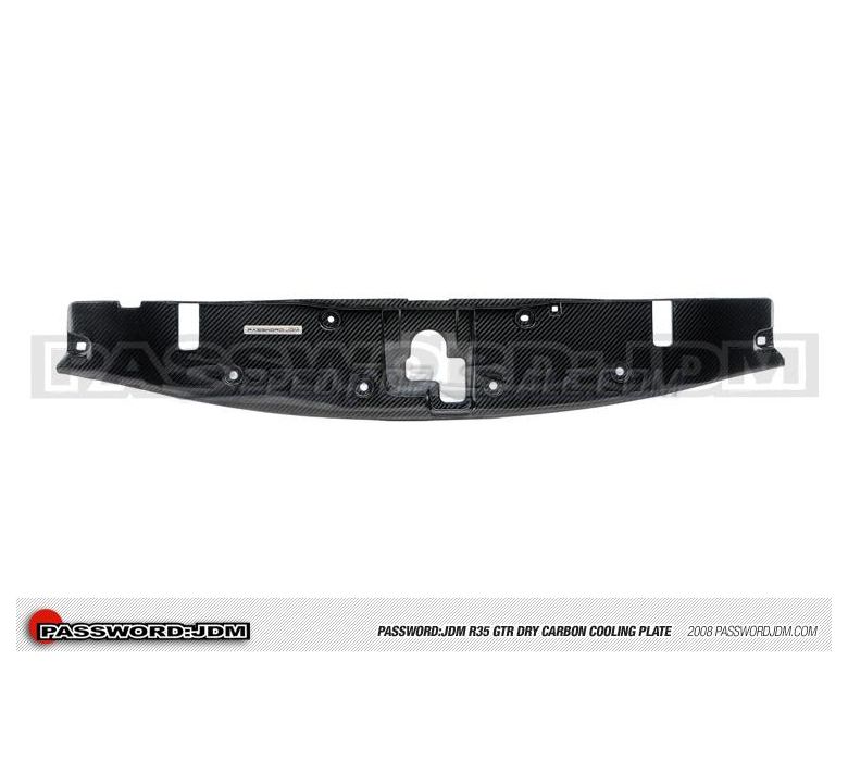 PASSWORD JDM DRY CARBON FIBER COOLING PLATE